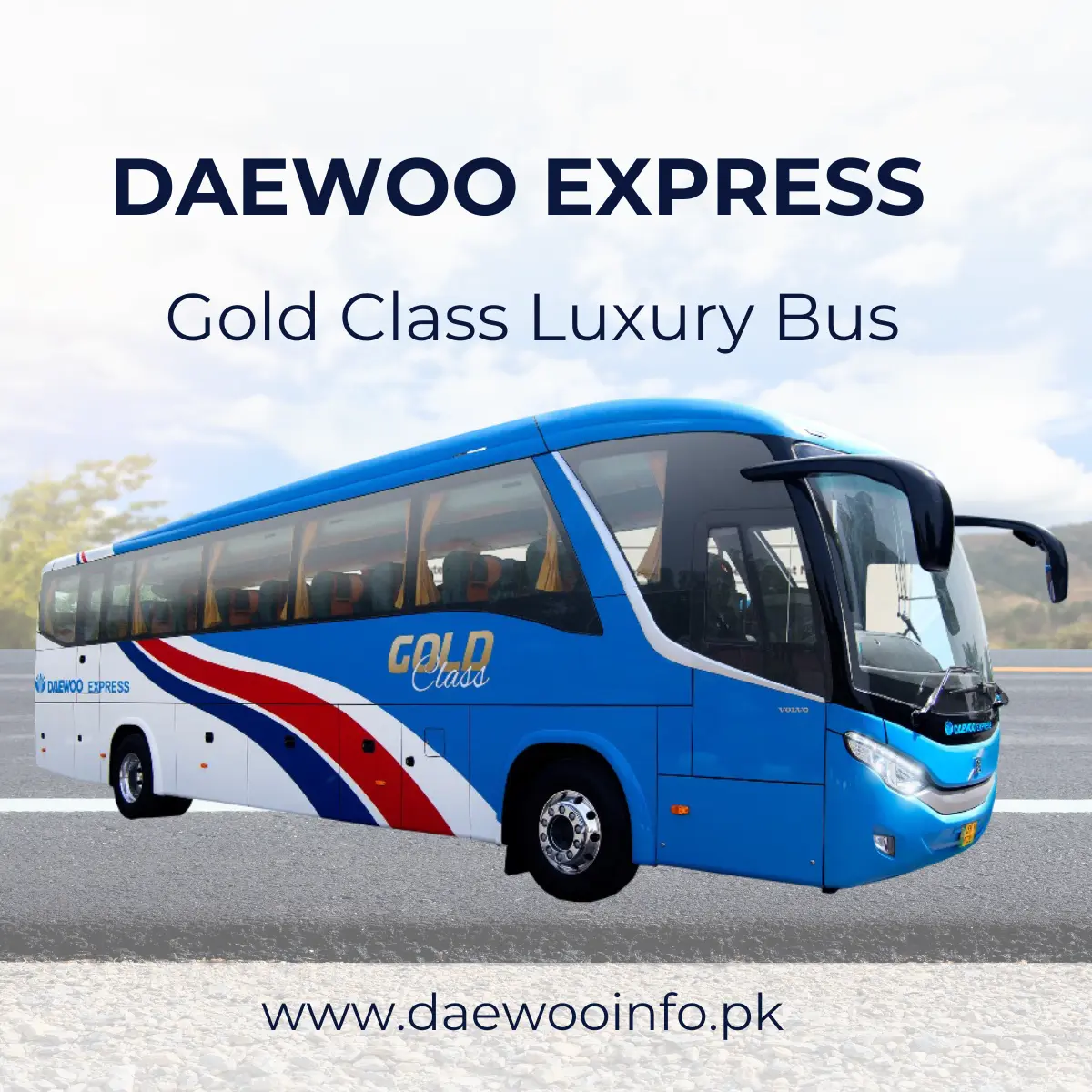 Daewoo Pakistan Express Bus Service - Timings, Fares & Routes