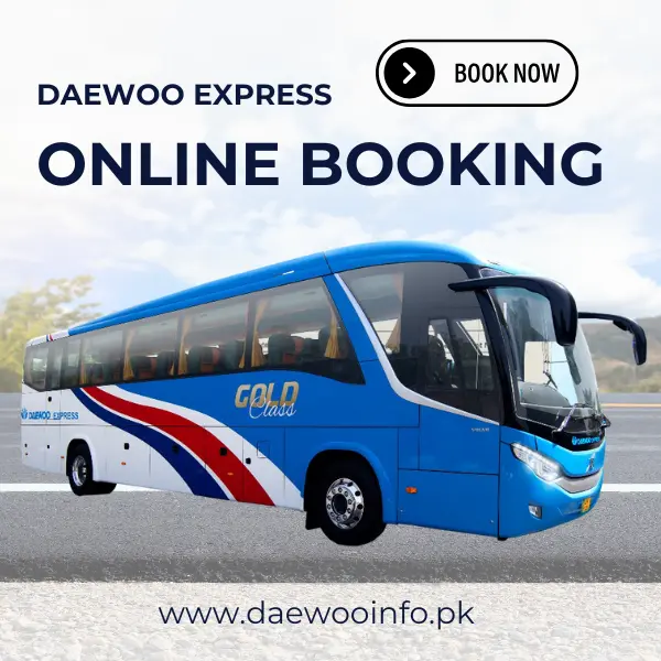 Daewoo Lahore Terminal Contact Number, Online Booking