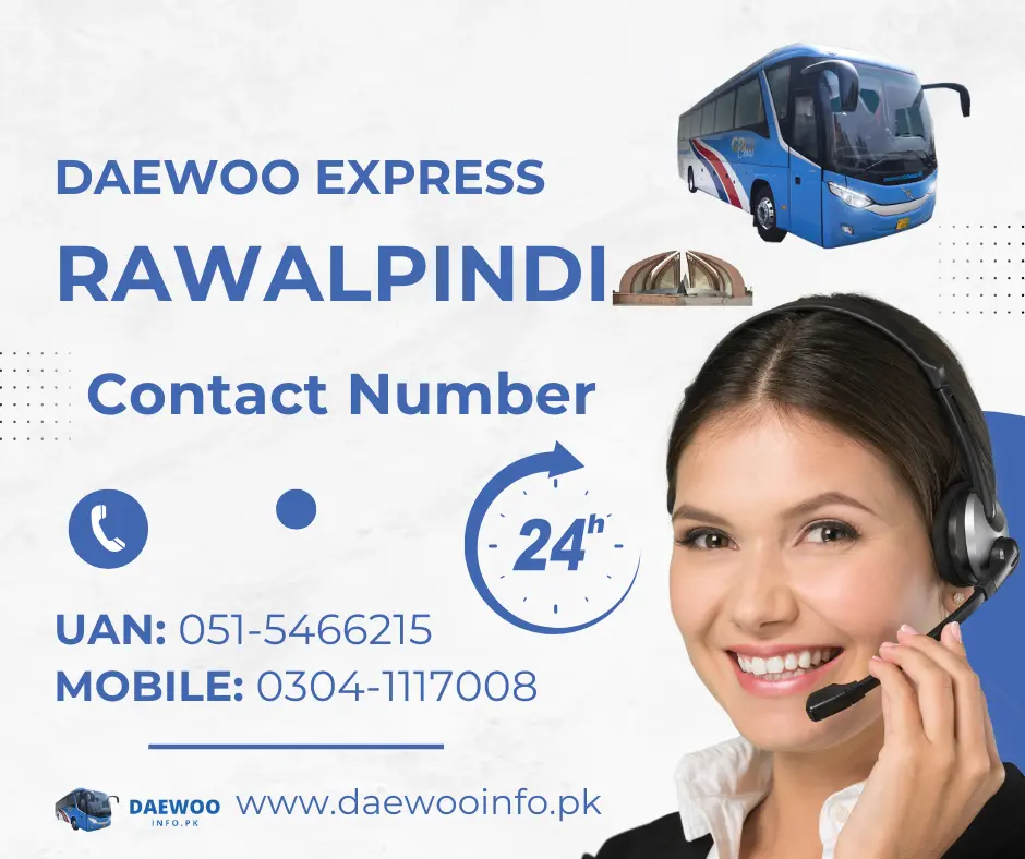 Daewoo Rawalpindi – Terminal Info, Routes, Fares & Fastex Cargo