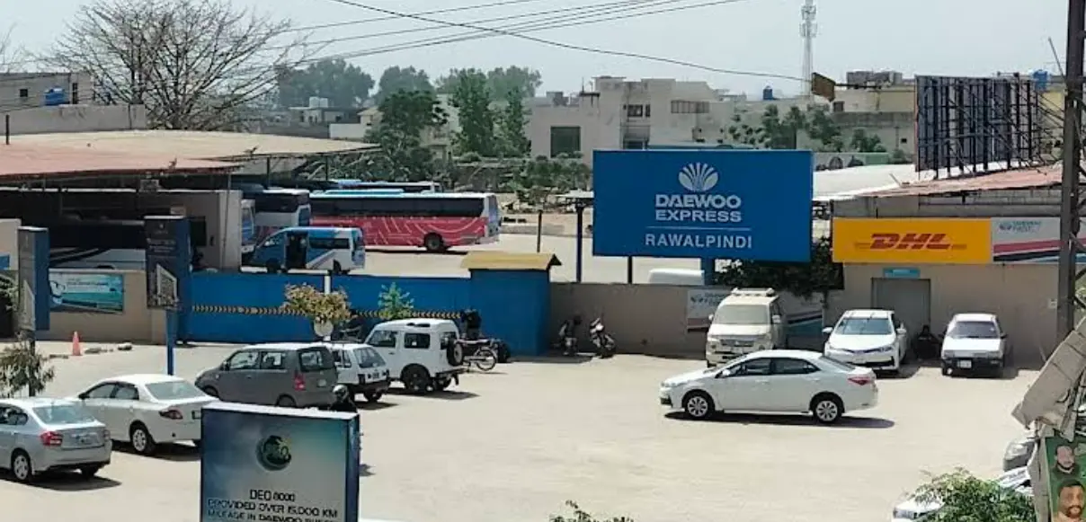 Daewoo Rawalpindi – Terminal Info, Routes, Fares & Fastex Cargo